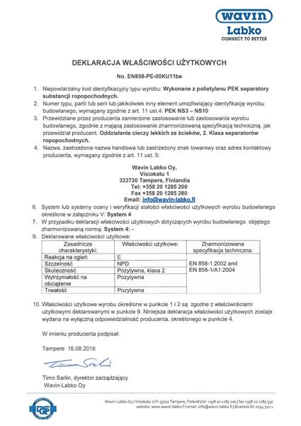 Dokumenty Wavin do pobrania