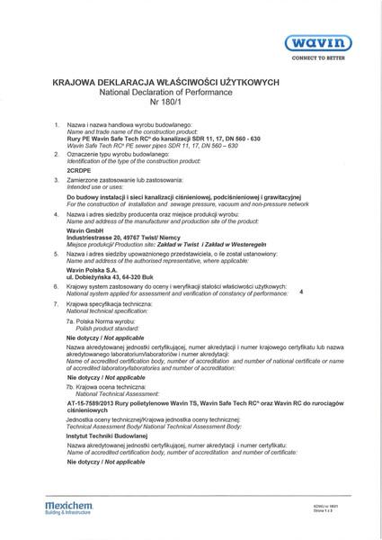 Dokumenty Wavin do pobrania