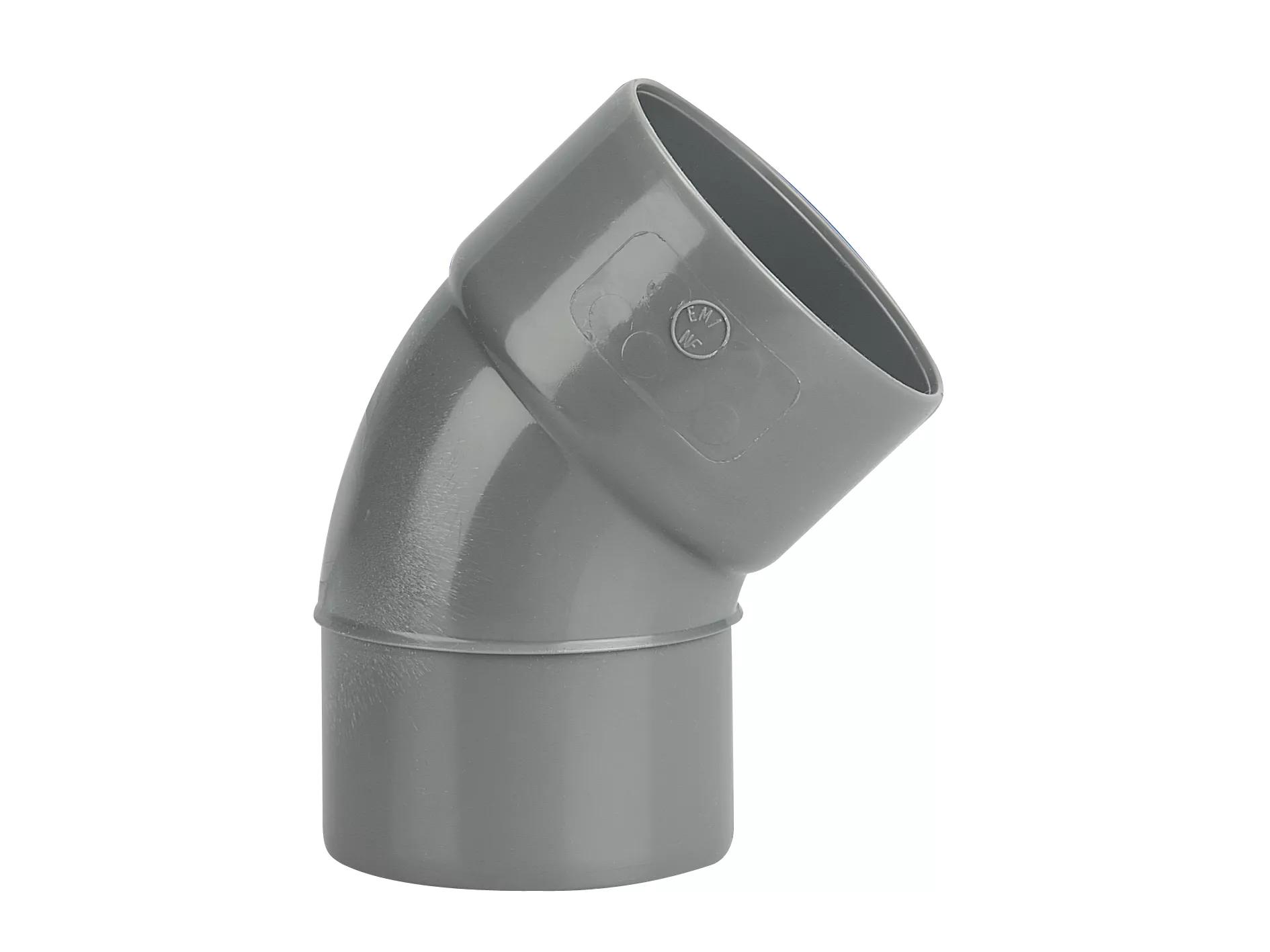 PVC Coude MF 45° 75 GN