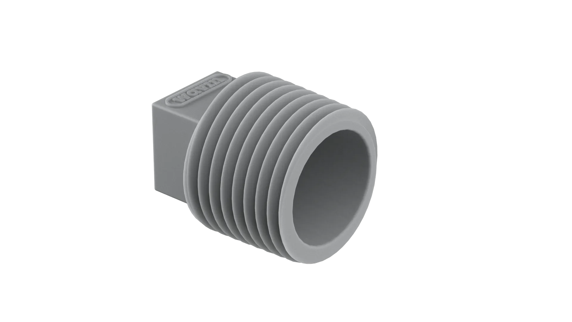PVC+ UPVC PLUG AW GY 1" ID