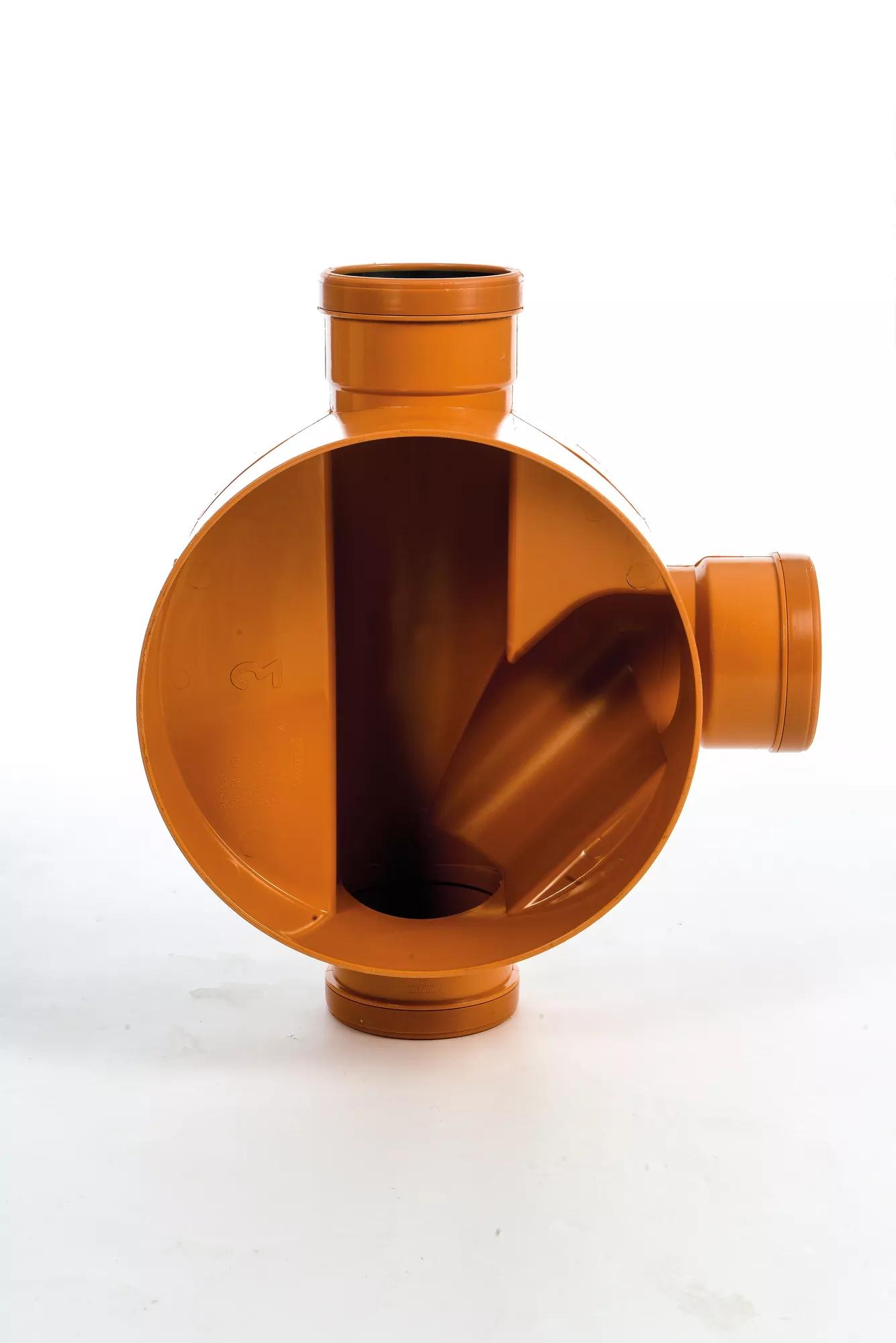 Wavin Access Junction (WAJ 13) Base Right 90° Junction 110mm Plus Adj ...