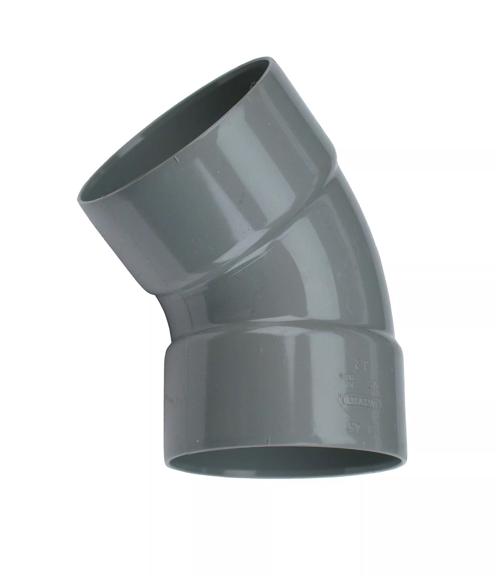 Wadal PVC L-Bocht 45° GR 75 M/M - Product Specificaties