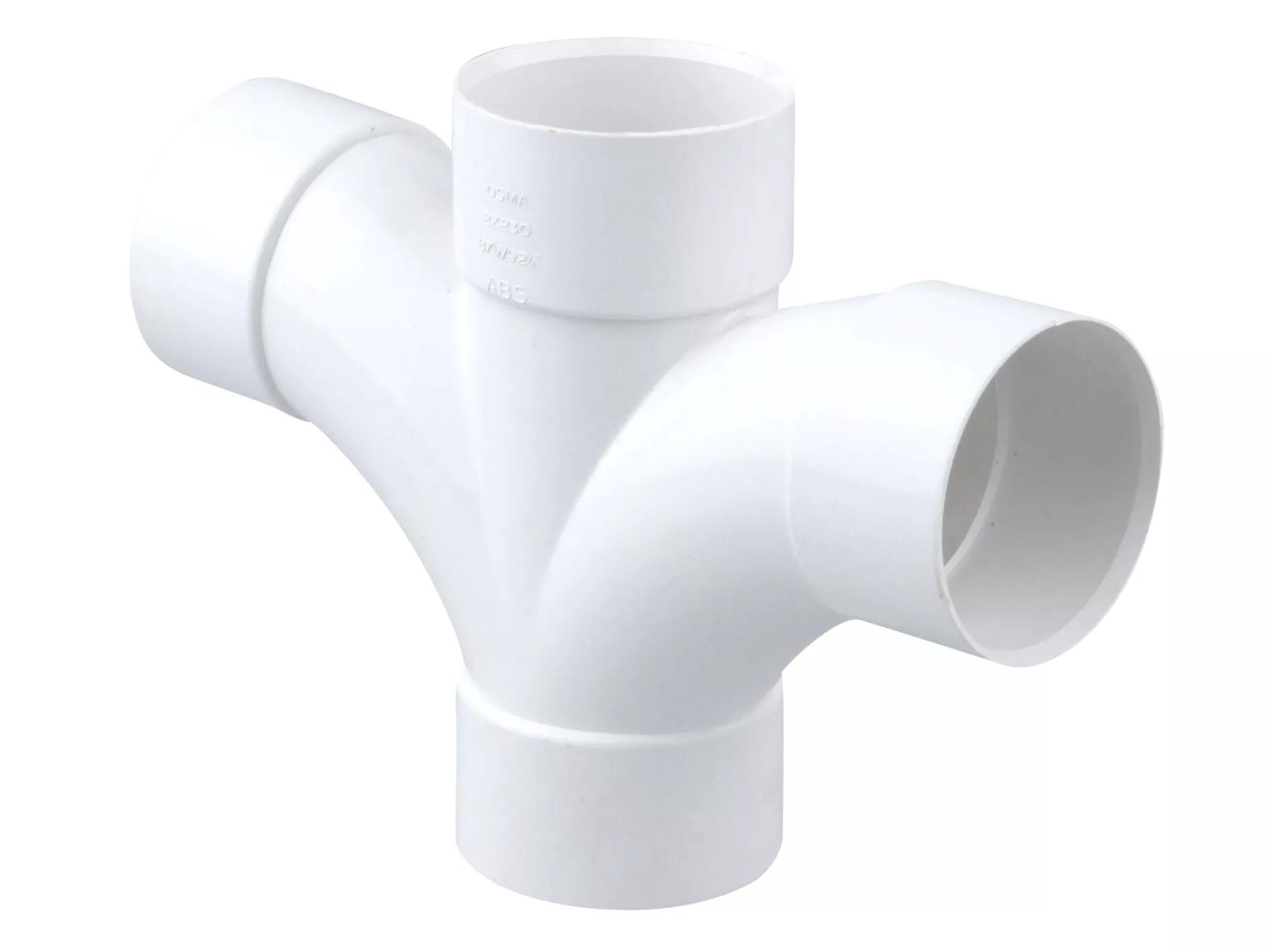 OsmaW ABS Cross Tee 90° WT 50x50x50