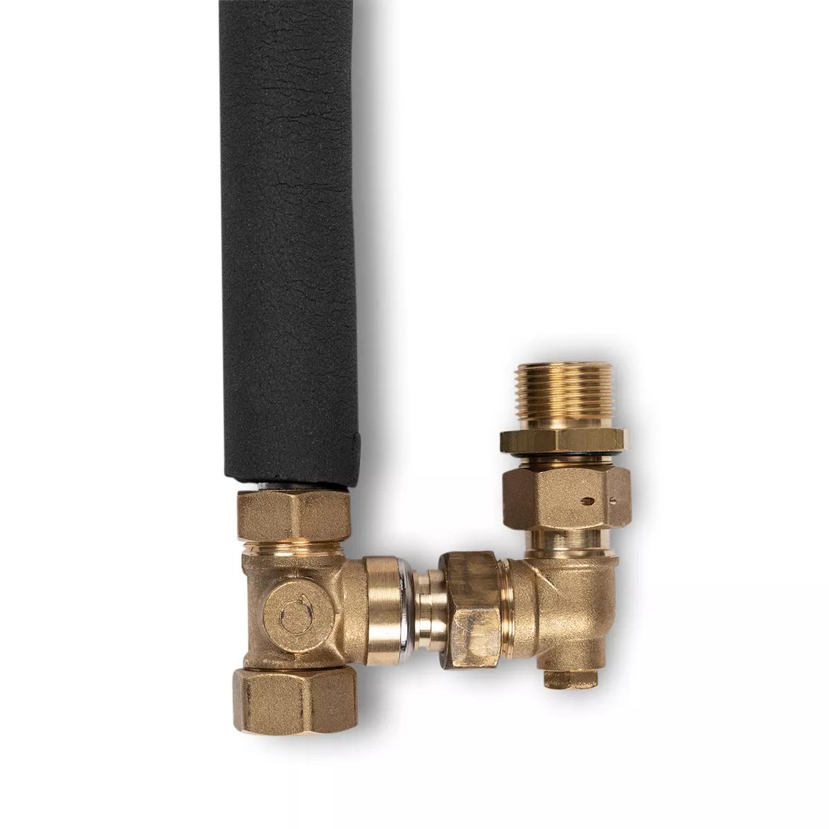 Calefa V tilslutningsrør op/ned