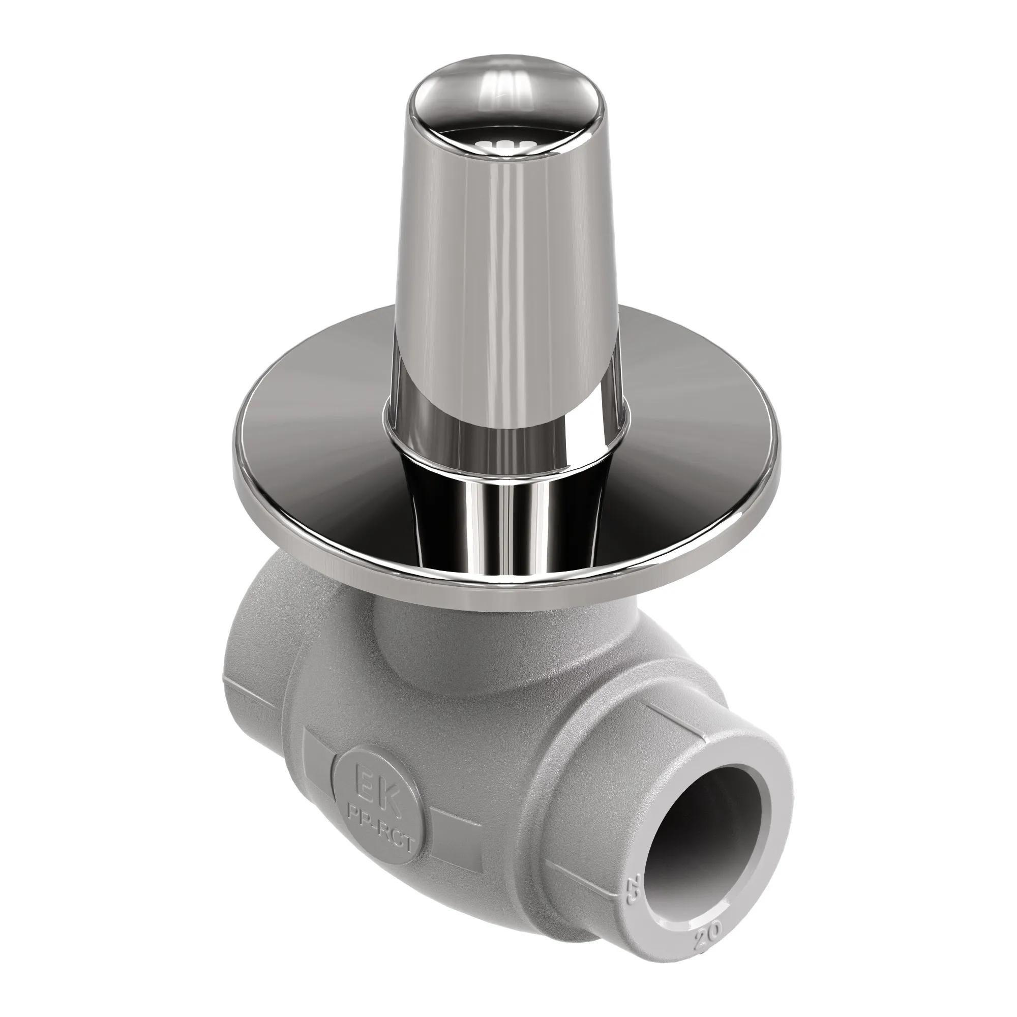 RCT Shut Off Ball Valve w/Cover GY 25 LF - Product Specifications