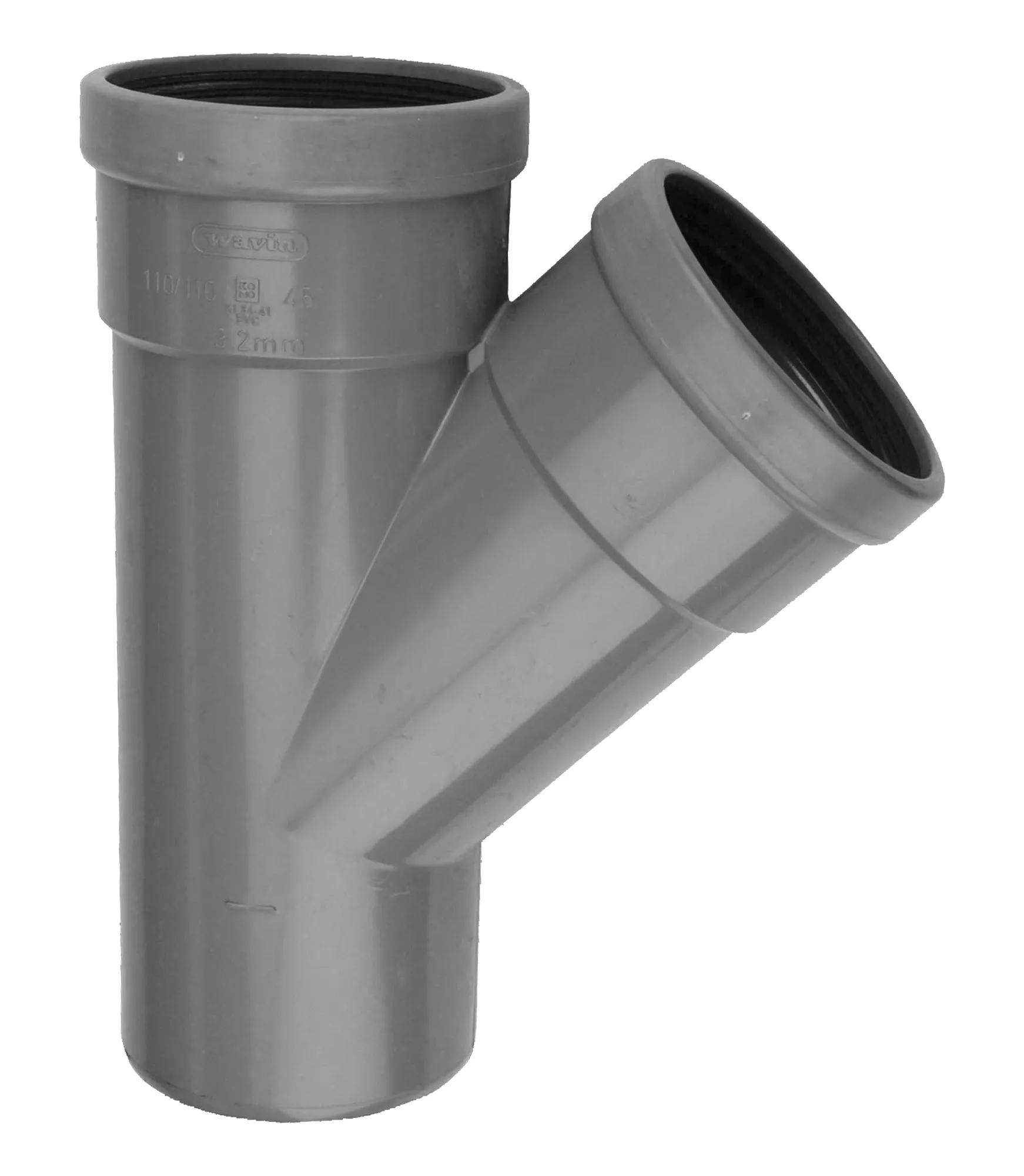 Wafix PVC M-T-st 45° GR 125 SN4 M/S BC