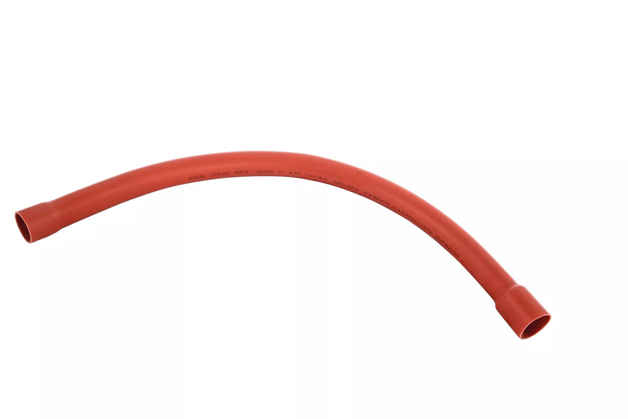 Wavin ESB PVC Duct Bend 90° Socketed 160mm Red
