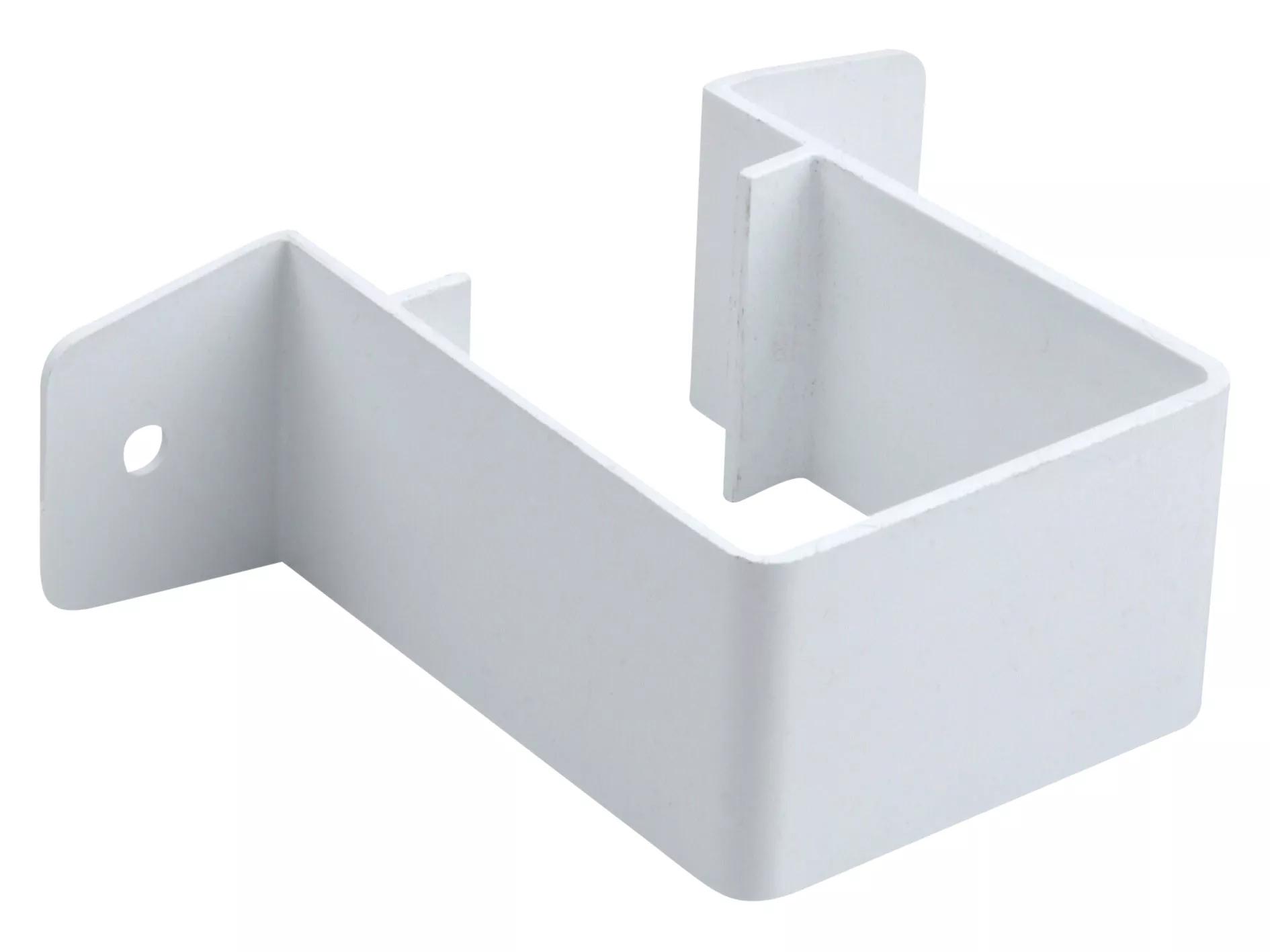 Osma Squareline Pipe Bracket Stand Off 61mm White - Product Specifications
