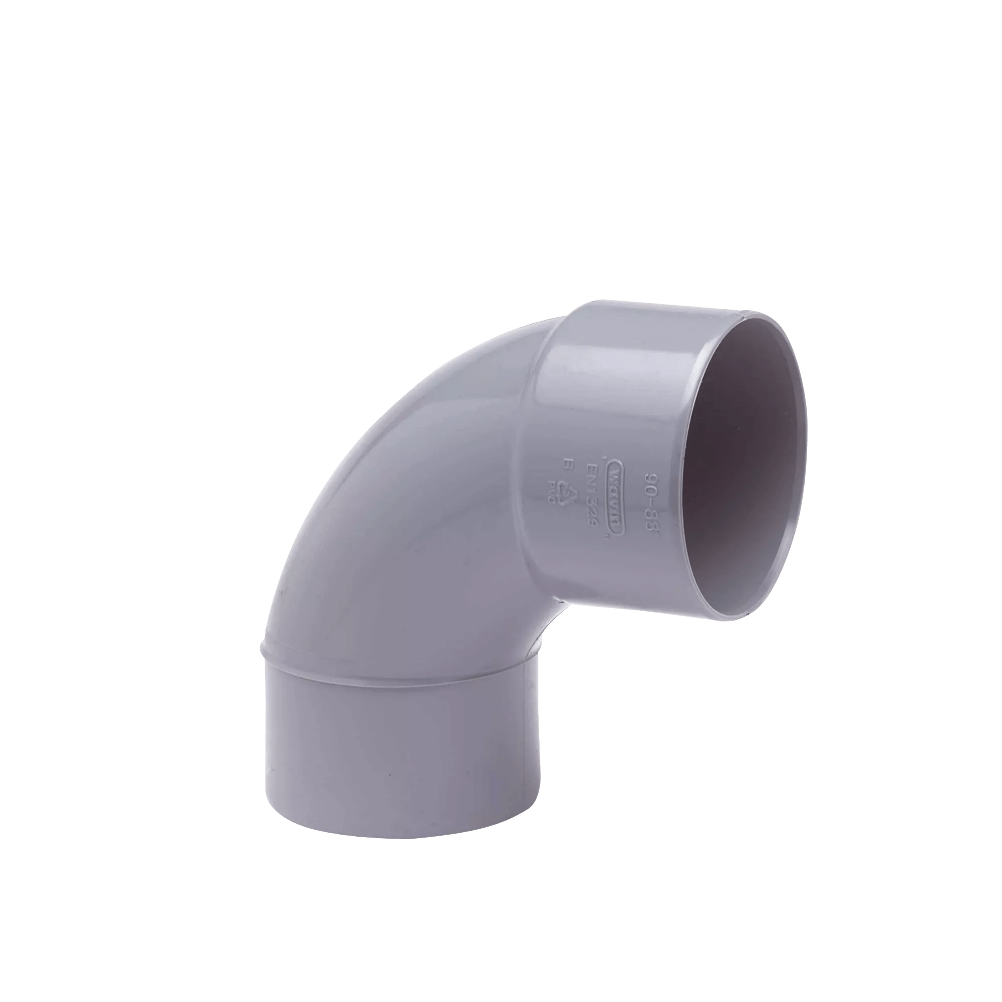 Wadal PVC L-Bocht 88° GR 125 M/S BC