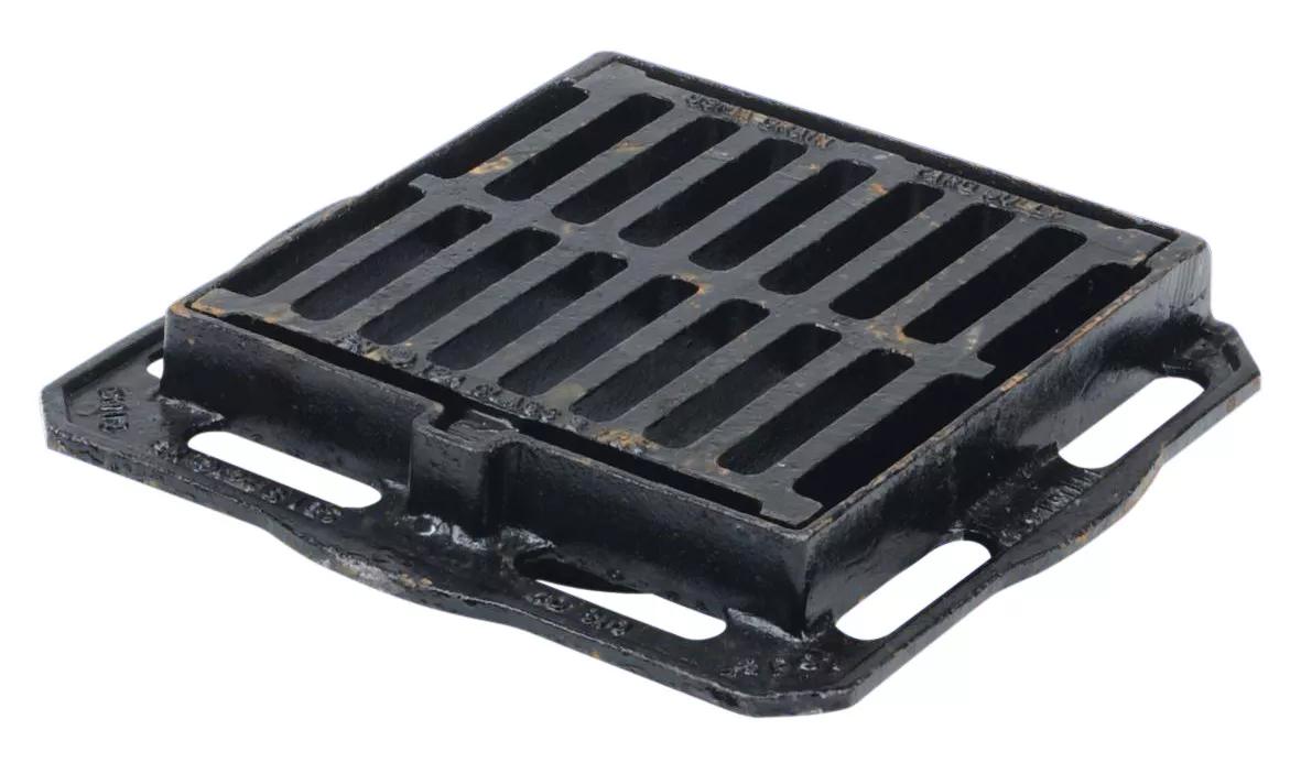 OsmaDrain DI Grating/Frame-125kN BK