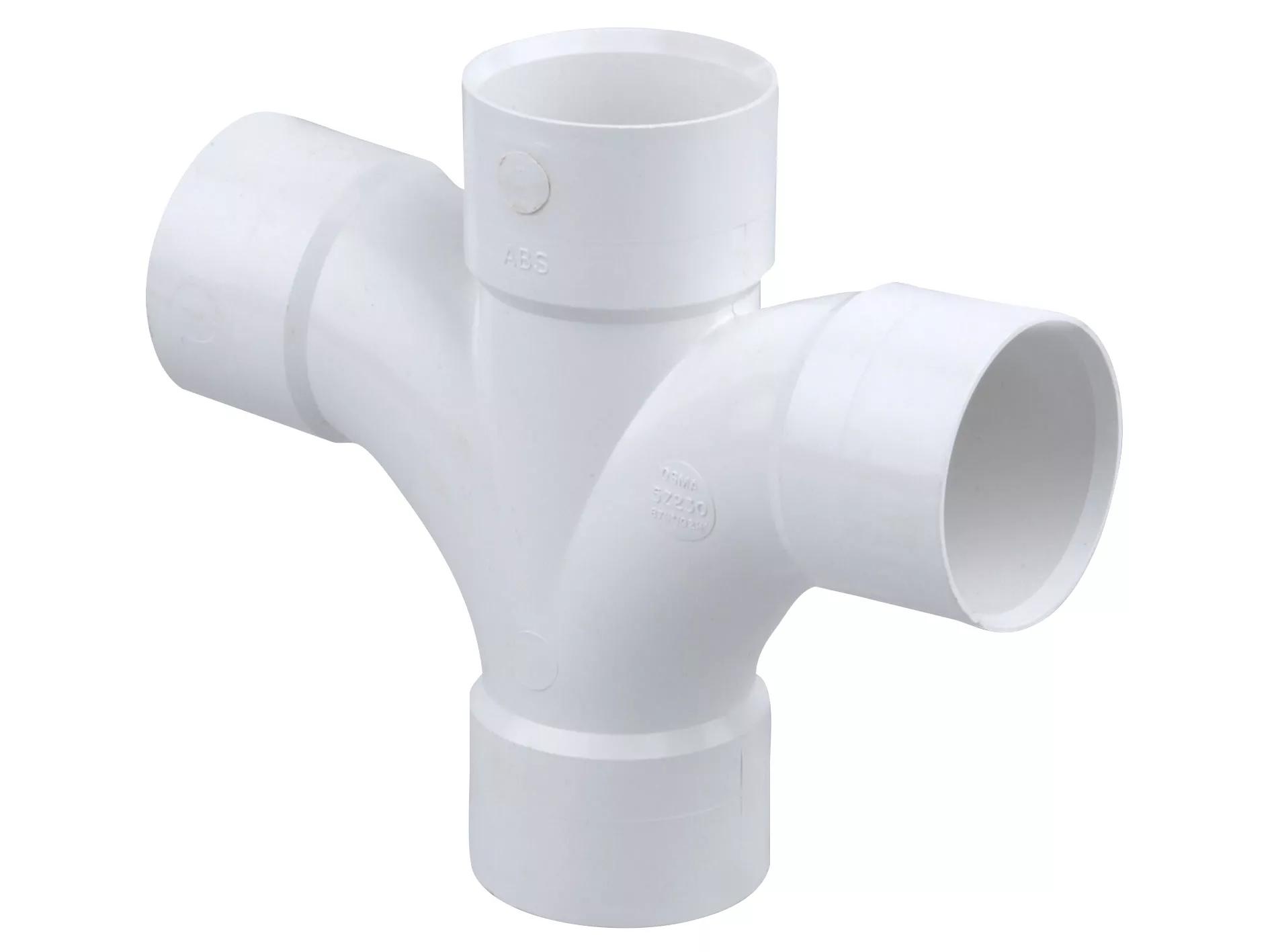 OsmaW ABS Cross Tee 90° WT 40x40x40