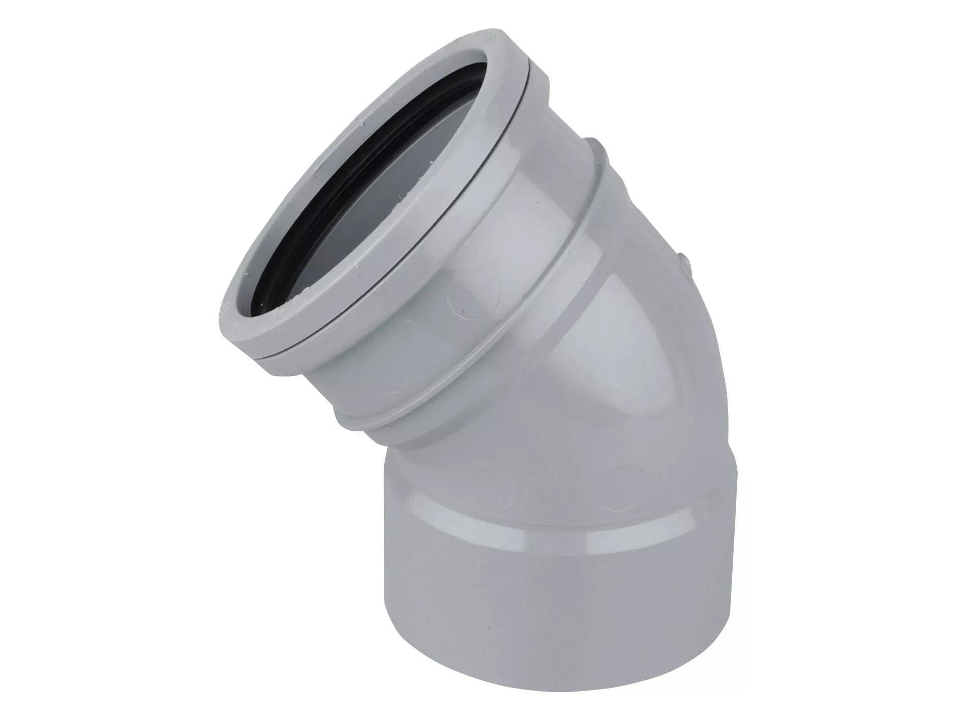 OsmaS PVCU Bend 45° GY 110 SW/S - Product Specifications