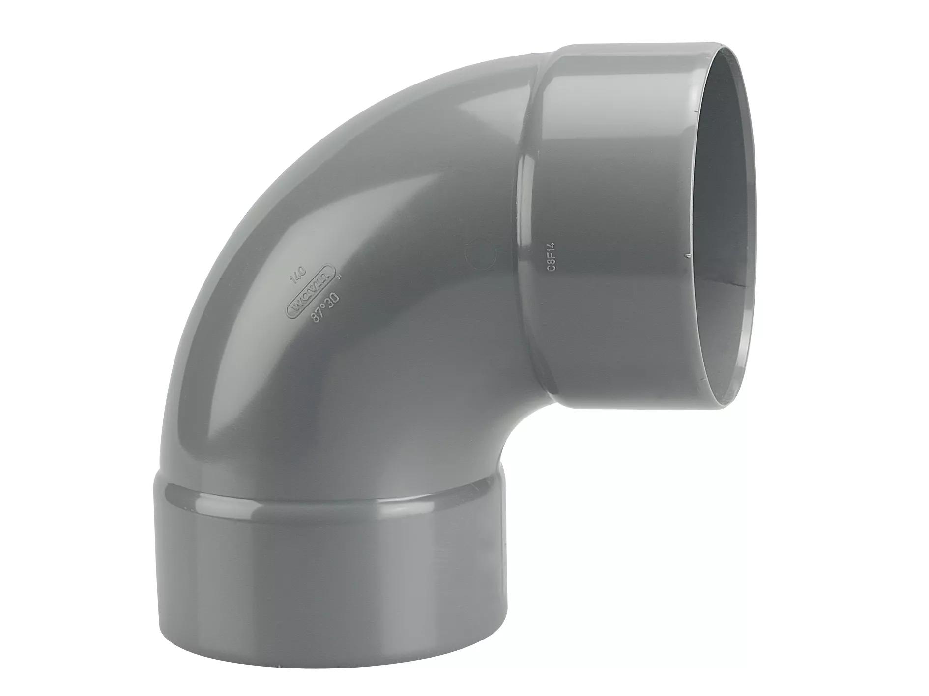 PVC Coude FF 87°30 140 GN