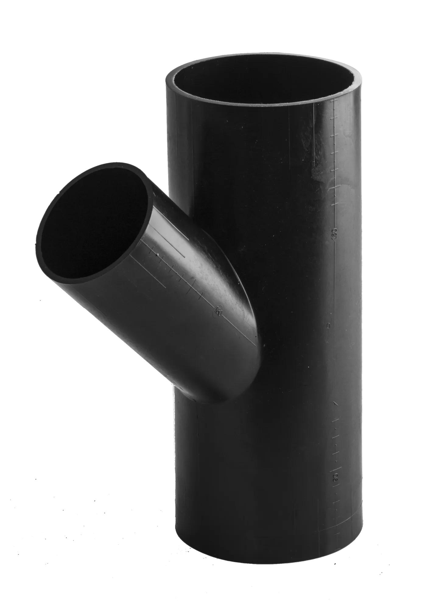 HDPE T-gabals 45° QS 110x40