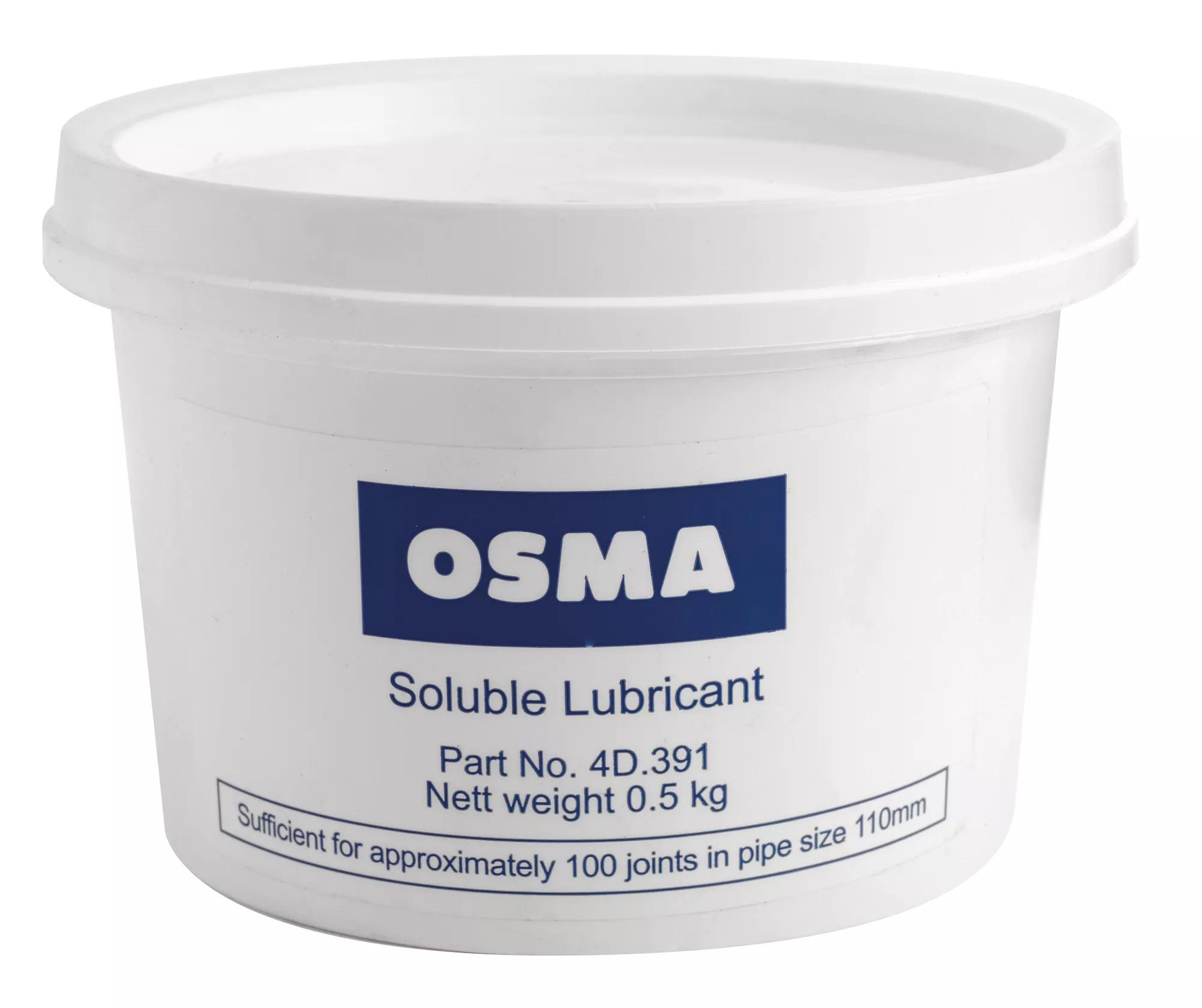 OsmaD Joint Lubricant - Soluble 500g TP - Product Specifications