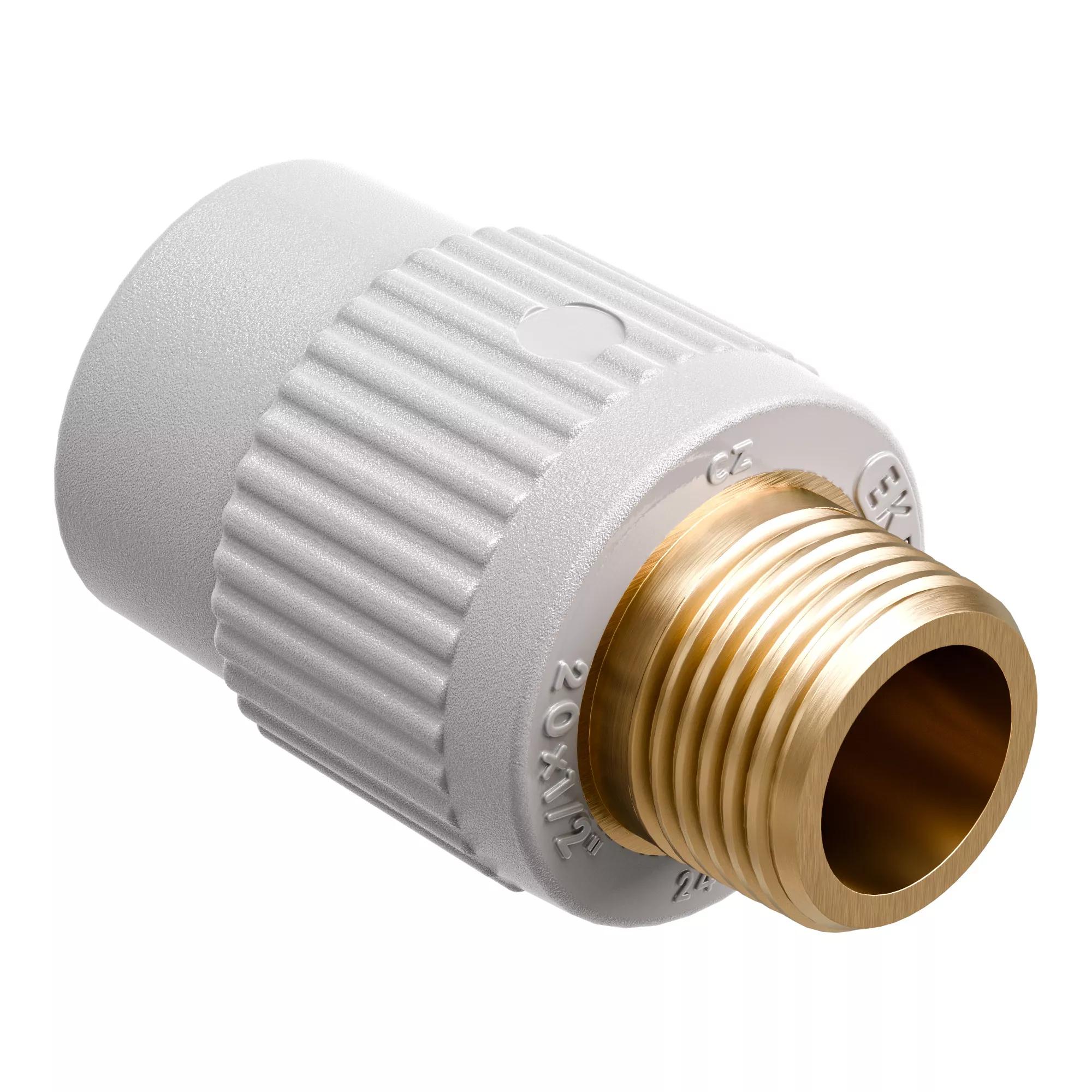 PŘECHOD KZ VNĚ 63x2" PP-RCT LF