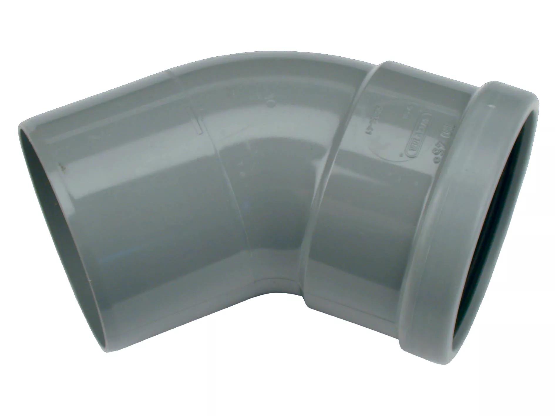 Wafix PVC M-Bocht 45° GR 125 SN4 M/S BC