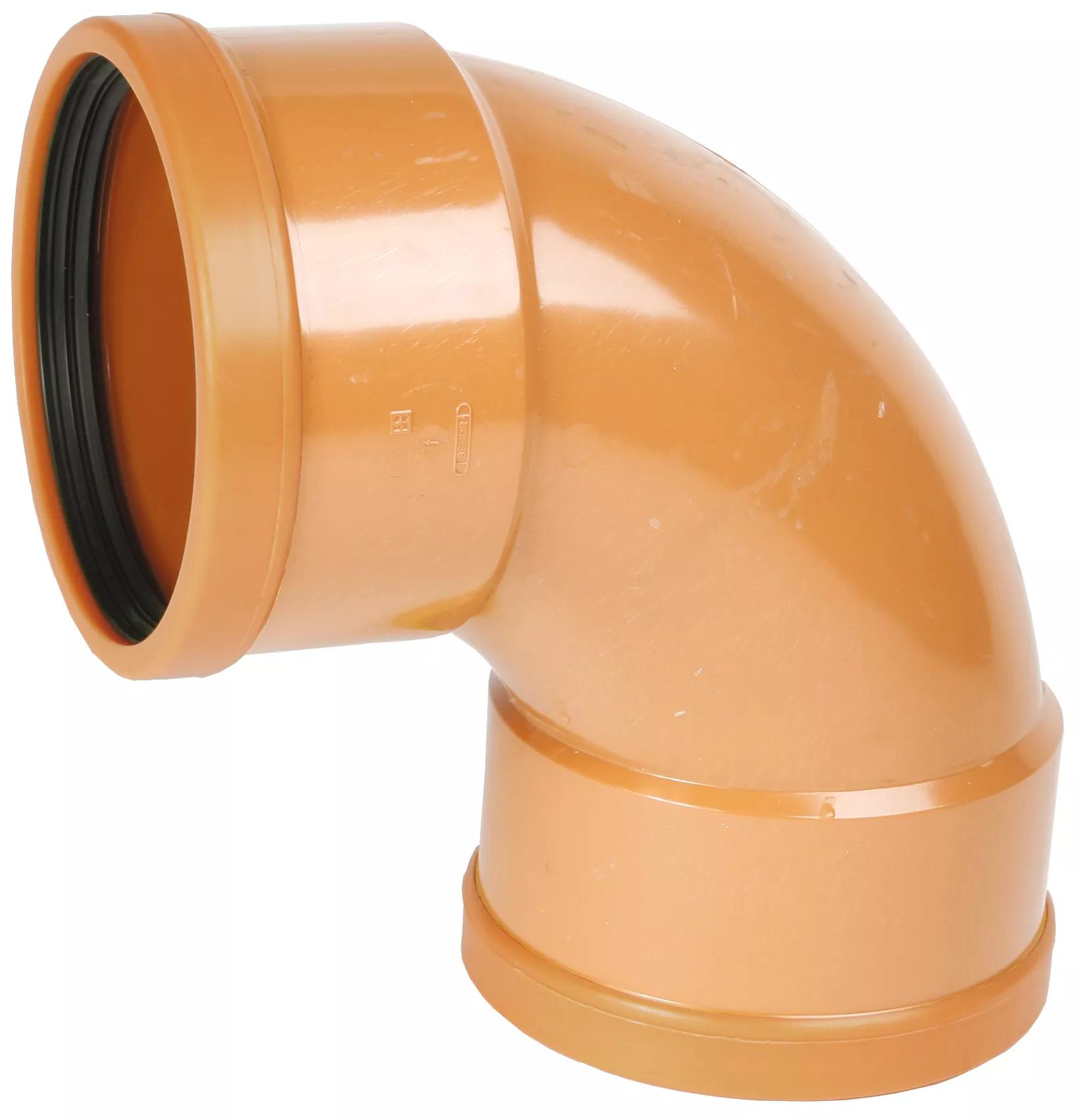 Wavin Sewer D/S Swept Bend 92° 110mm - Product Specifications
