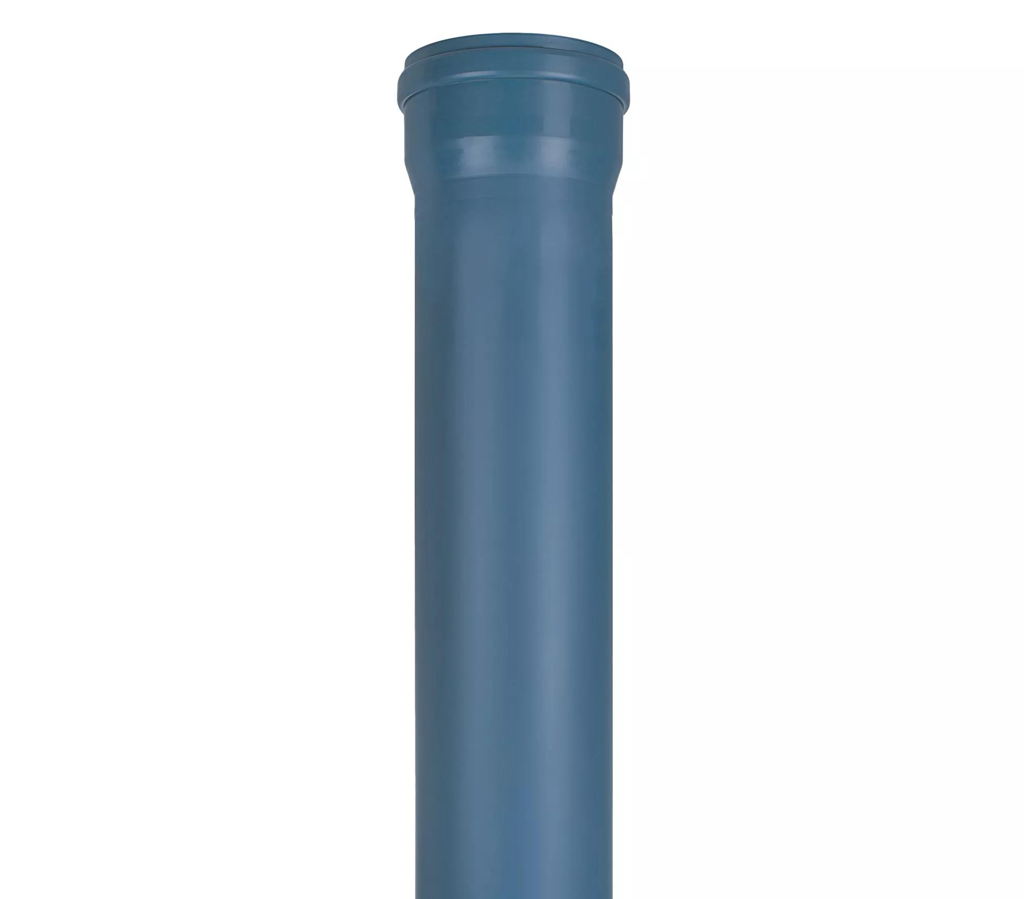 Wavin Acaro PP SN 12 DN/OD 315 Rohr gemufft Baulänge 1000mm blau