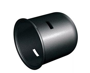 Land Drain PVCU S/S End Cap BK 100 | Wavin