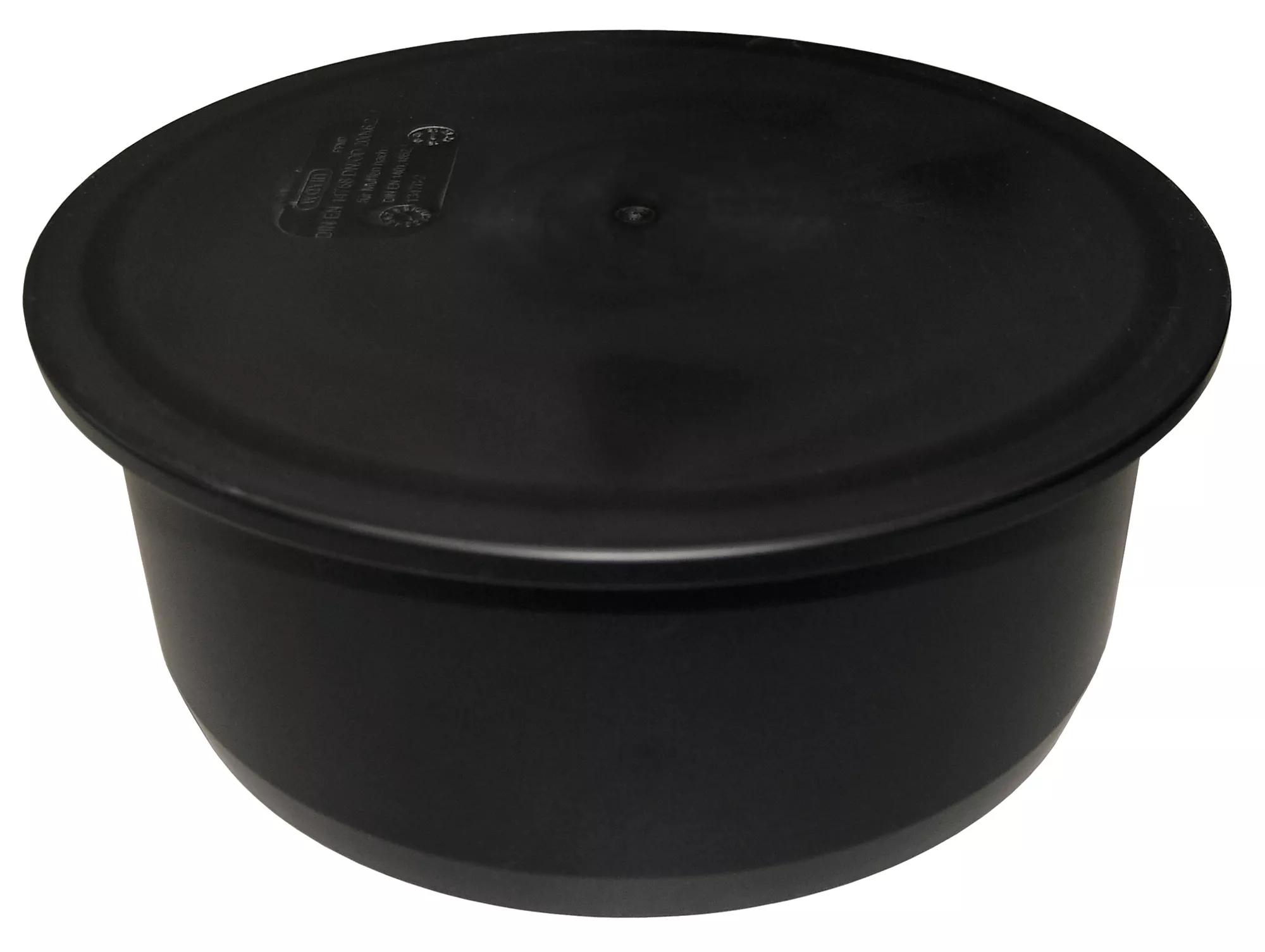 Wavin Universal Stopfen PP MD DNOD 160 schwarz