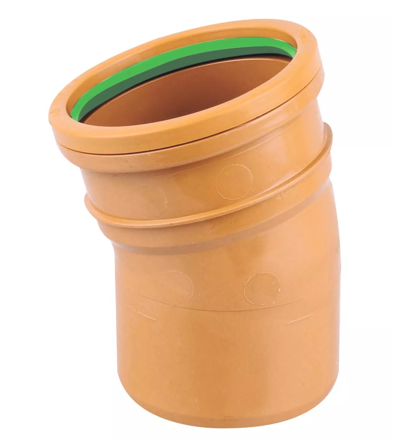 OsmaDrain Bend 15° BN 110 SN8 S/S - Product Specifications
