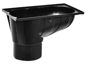 Rainwater PP gully with bascket BK