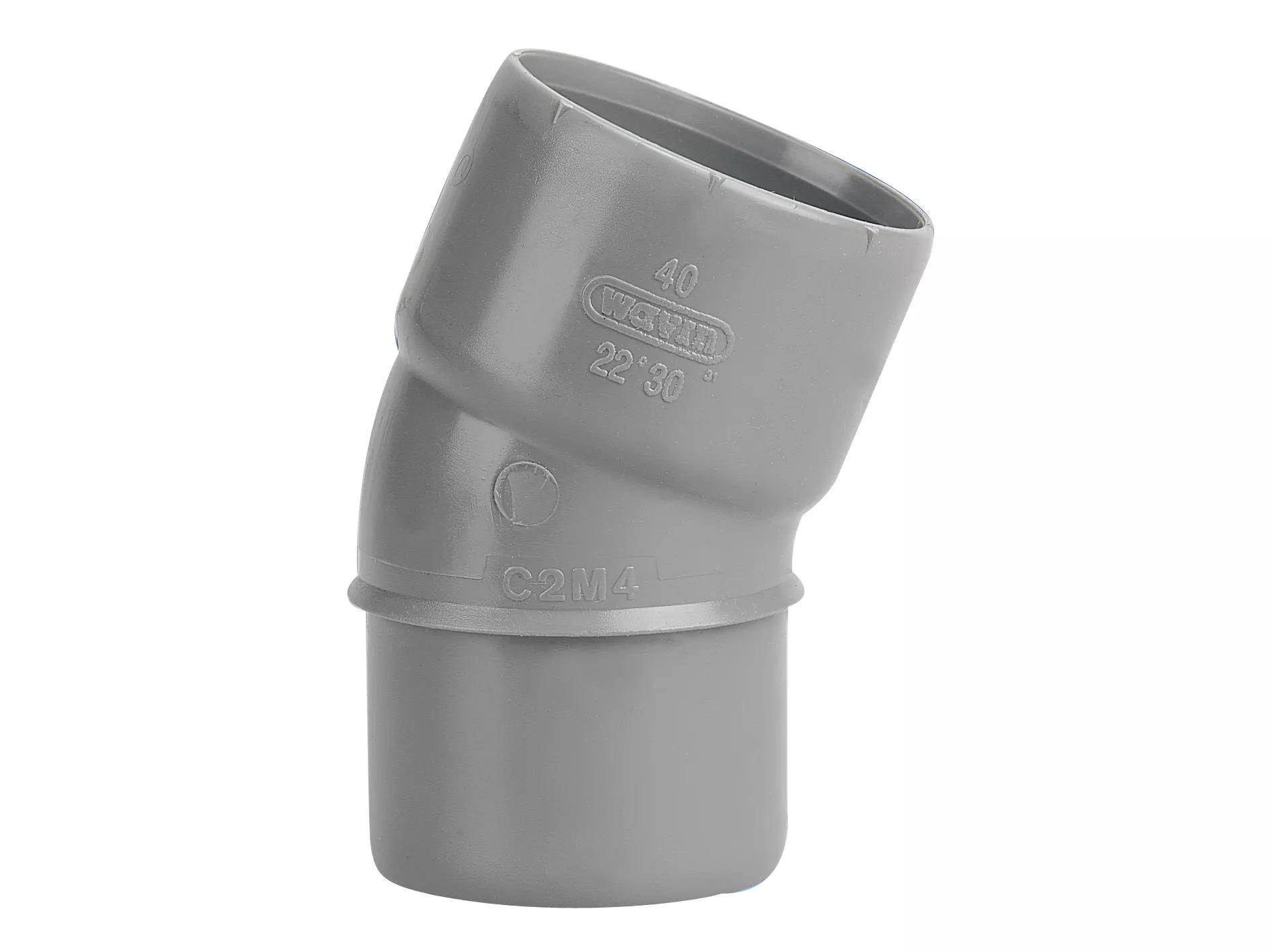 PVC Coude MF 22°30 40 GN