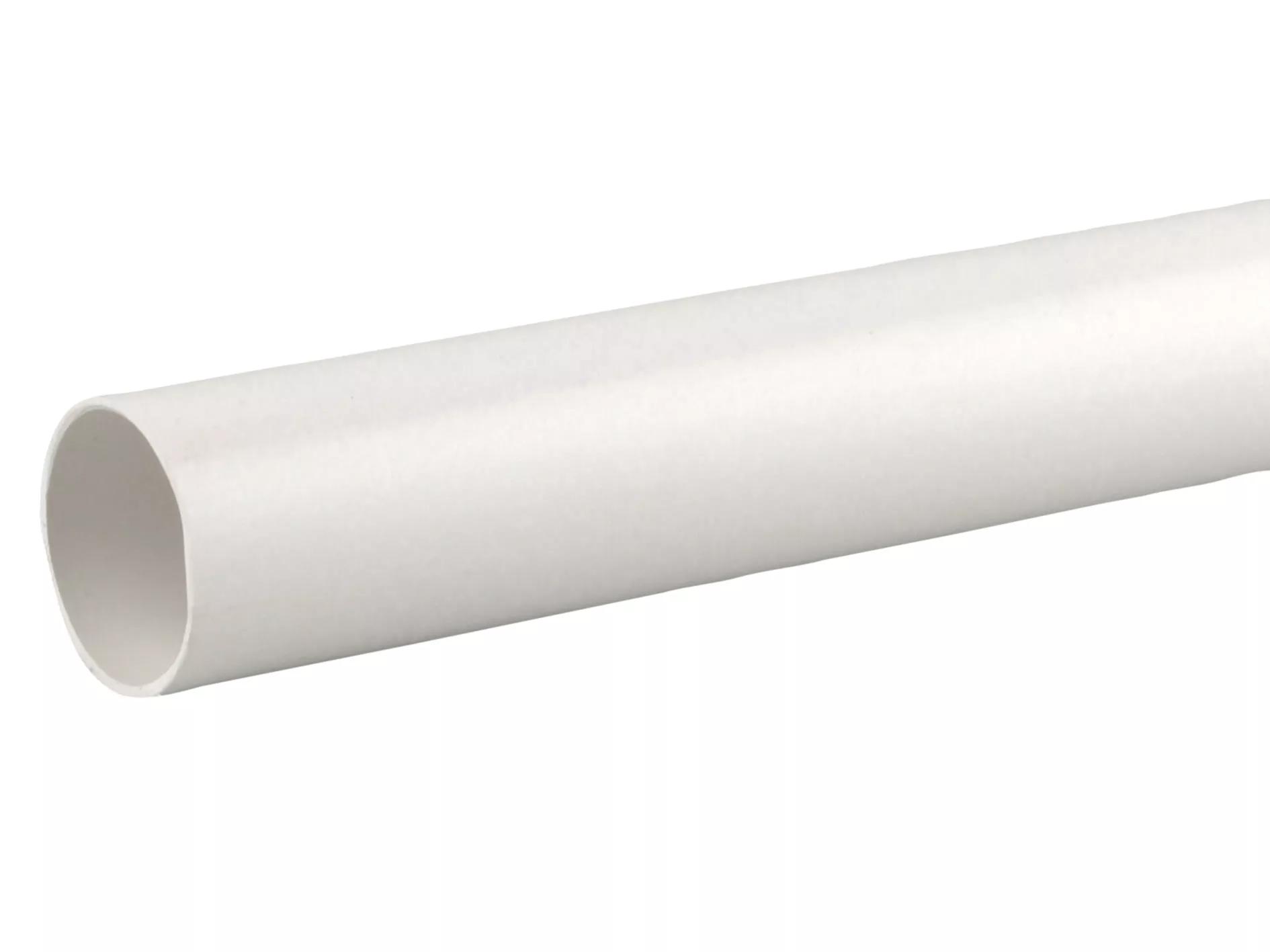 Wavin ABS Solvent Weld Waste Plain Ended Pipe 40mm White 4m