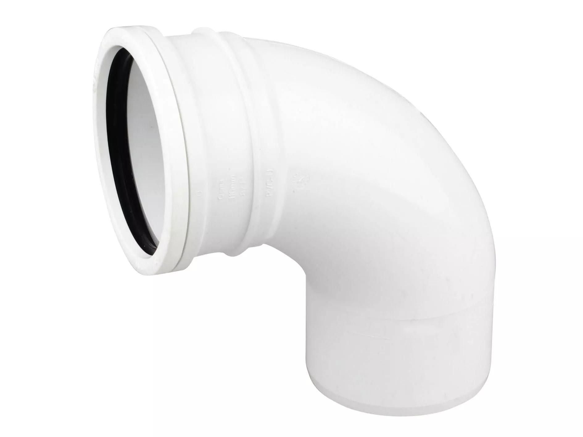 Wavin Soil S/S Bend 87.5° 110mm White