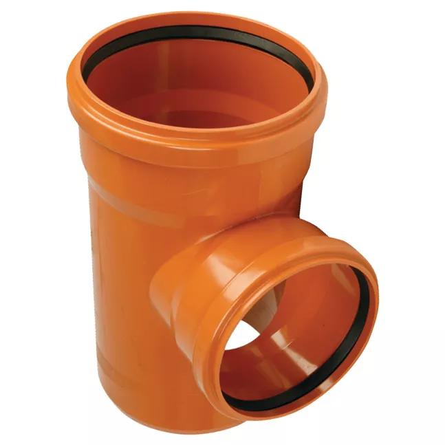 PVC-U M-T-Stuk 87° RB 315 SN4 M/S