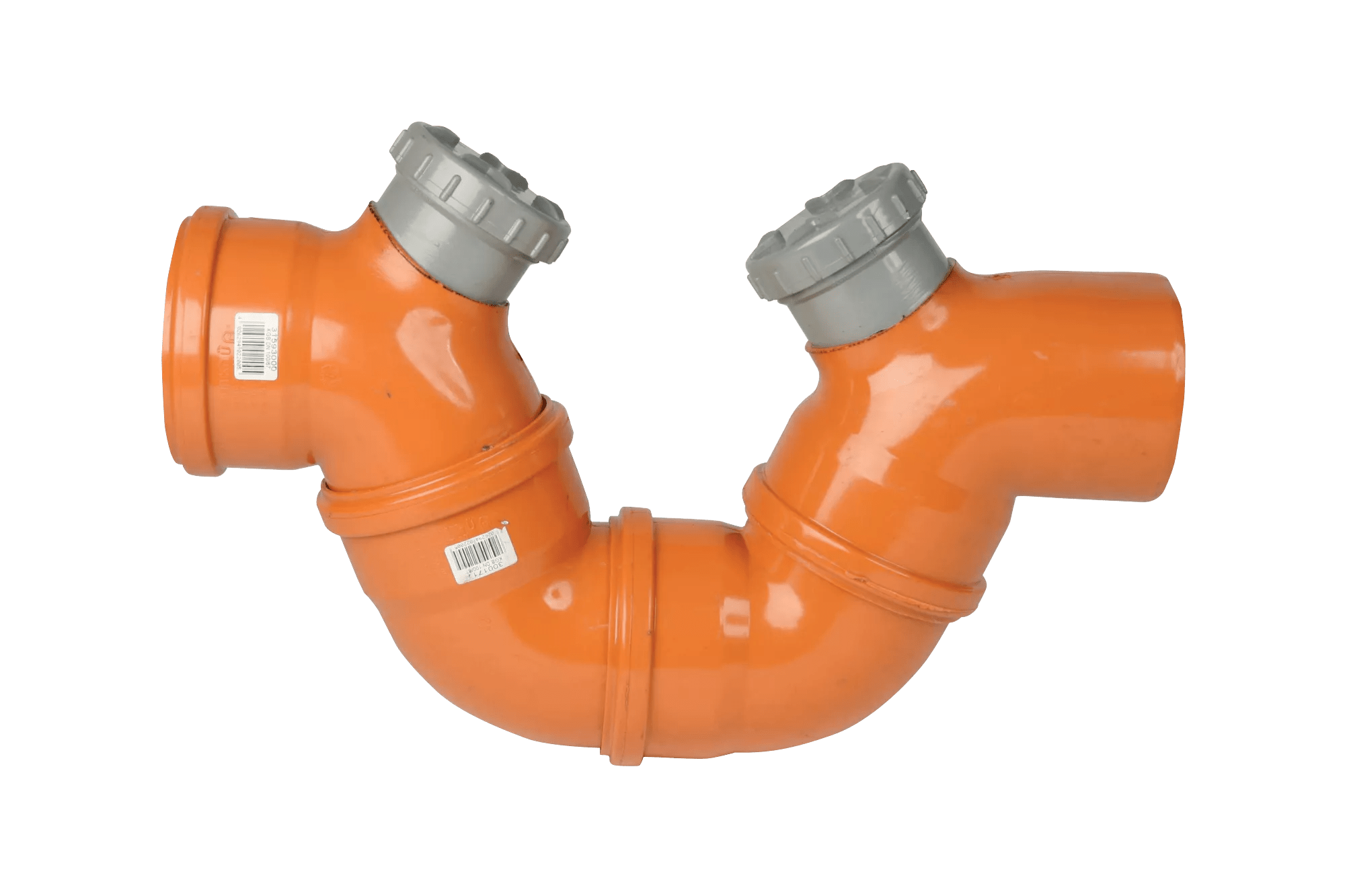 PVC M-SIPHON 2XREGARD SN4 RGBR 160