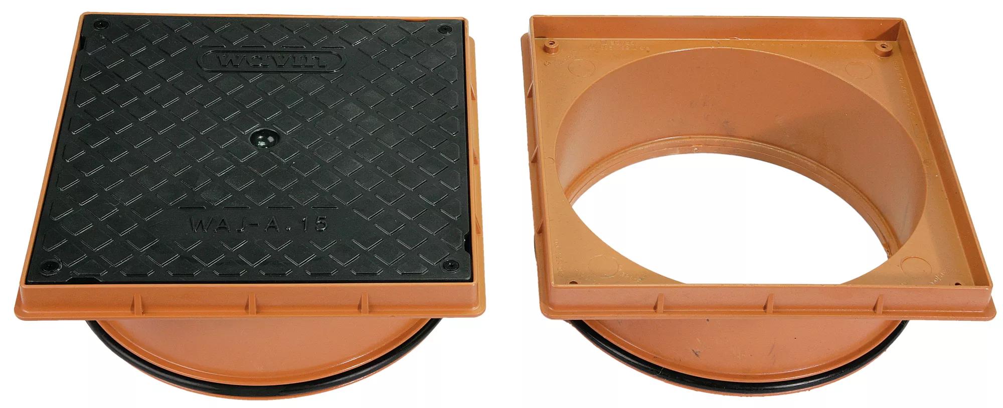 Wavin Access Junction Cover And Frame A15 Loading 300x300mm