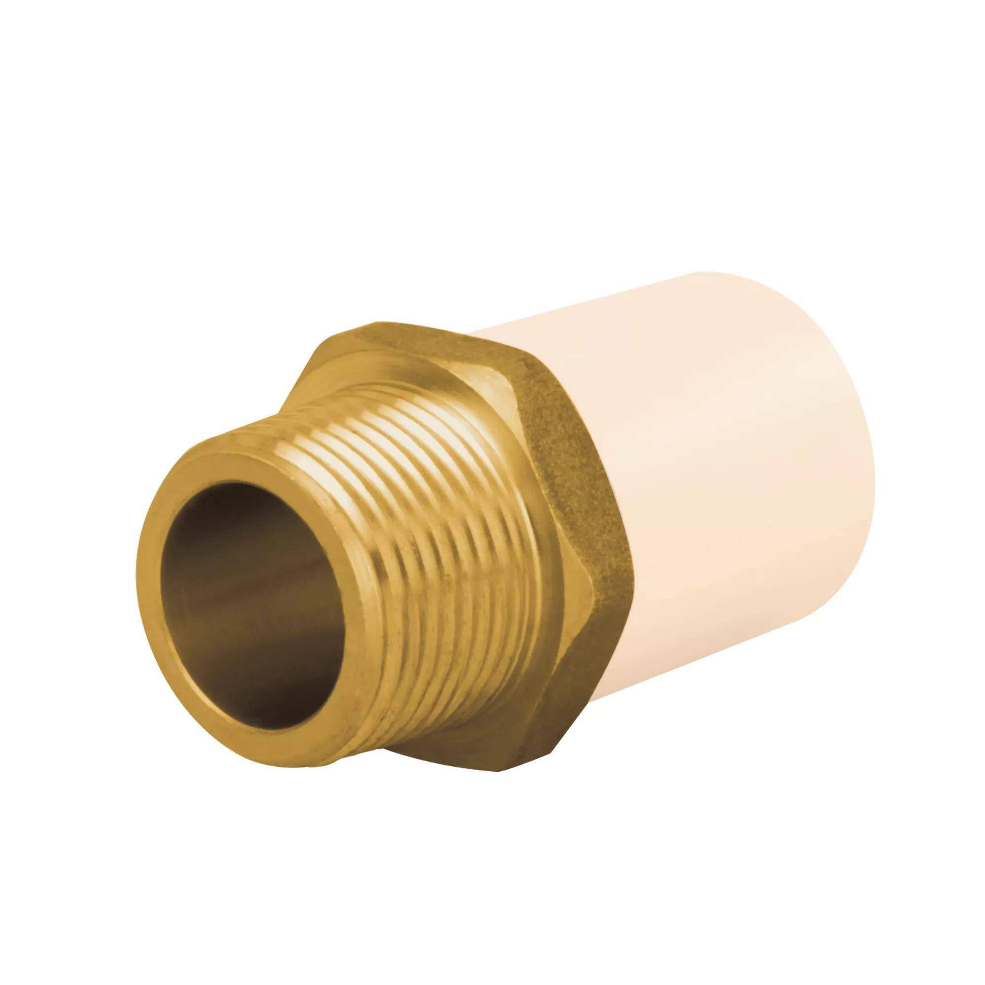 Adaptador Macho CPVC CTS Rosca Met 1/2"