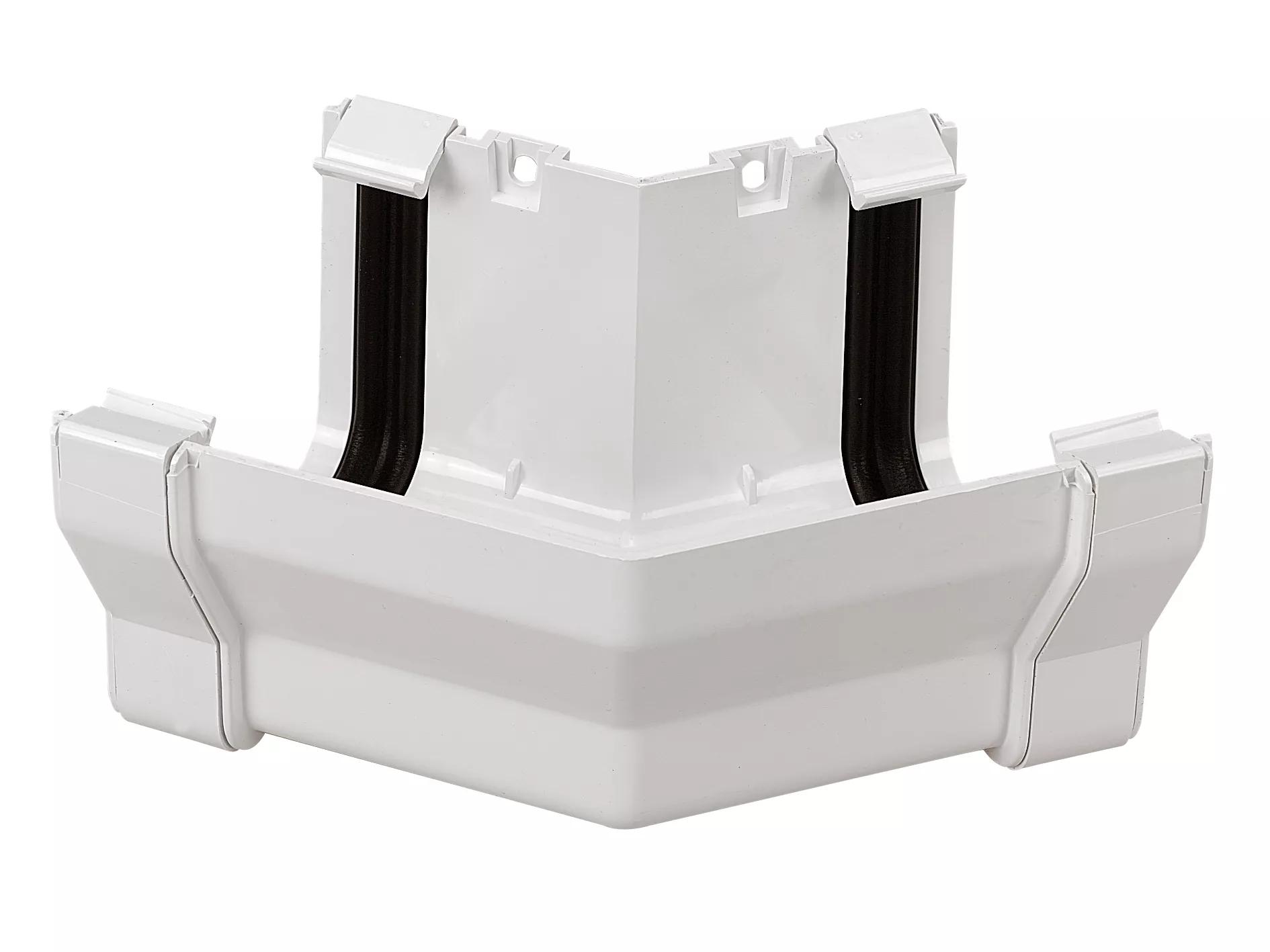 Wavin StormLine Gutter Angle External 45° 111mm White