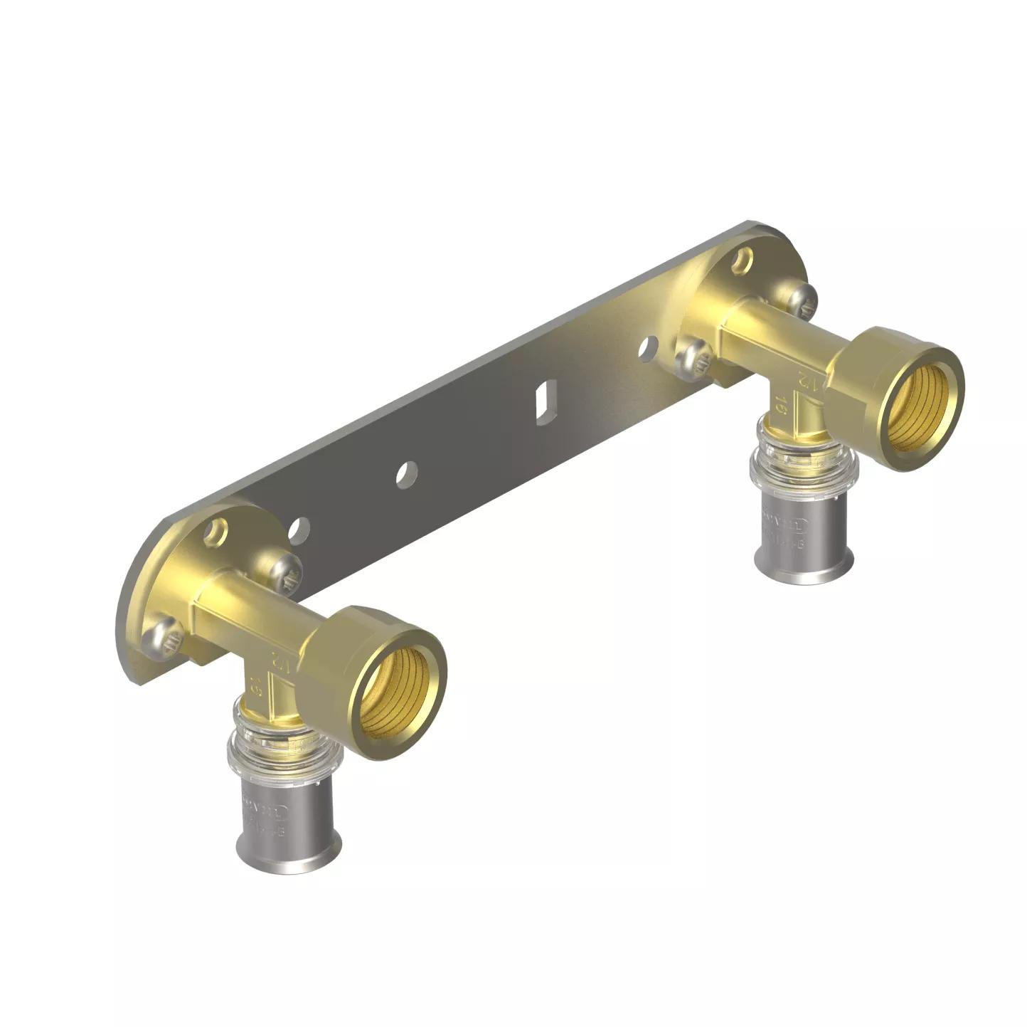 Wavin Tigris M5 DRL Halteplatte 153 16x1/2" verdre - Produktspezifikationen